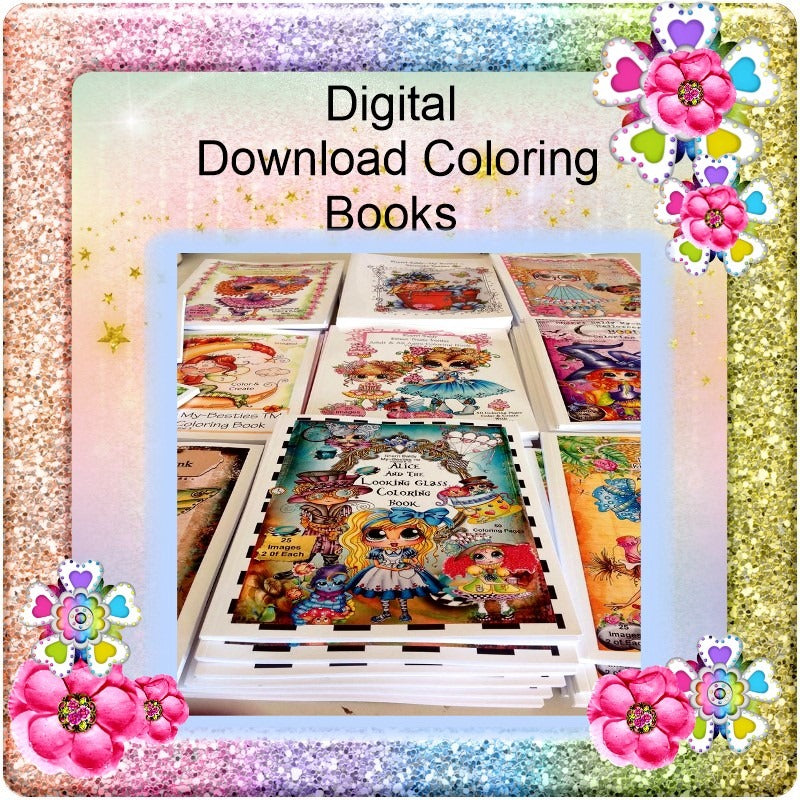 Digital Download Coloring Books – Tagged "Digital Coloring Book ...